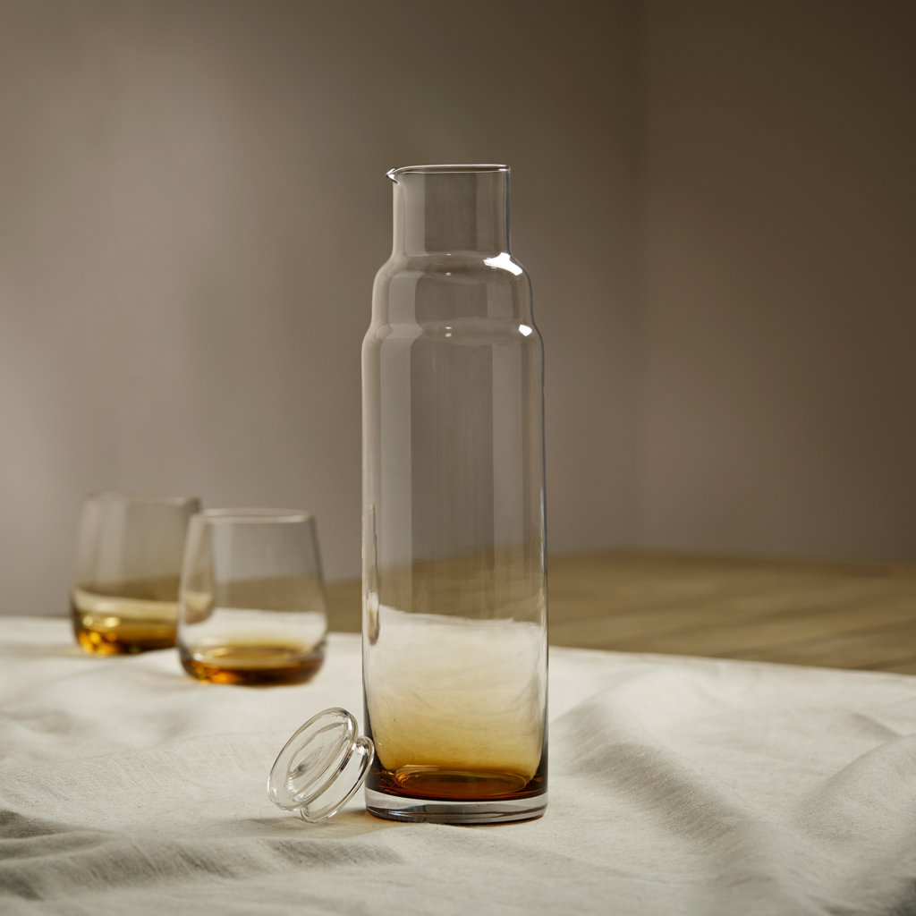 Shop Melbury | Smoke Tumbler Glass, Mouthblown Glass