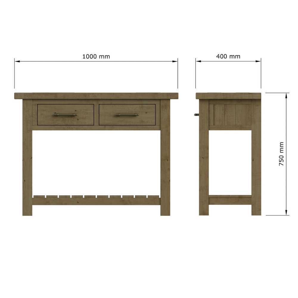 Cotswold Console Table - Inside Out Living