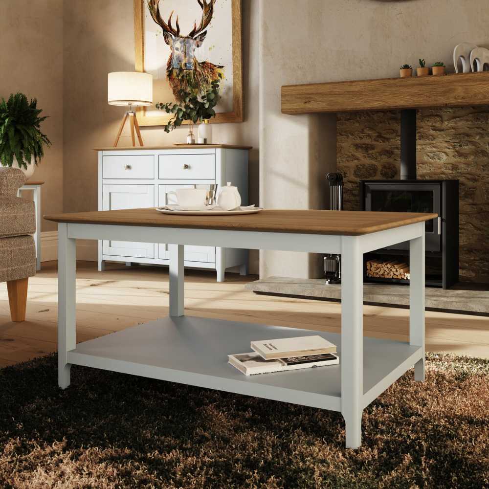 The Oxford Coffee Table - Linen - Inside Out Living